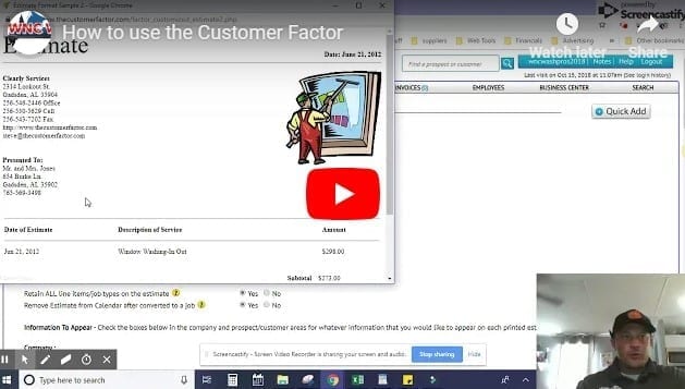How to use the Customer Factor | WNC Wash Pros
