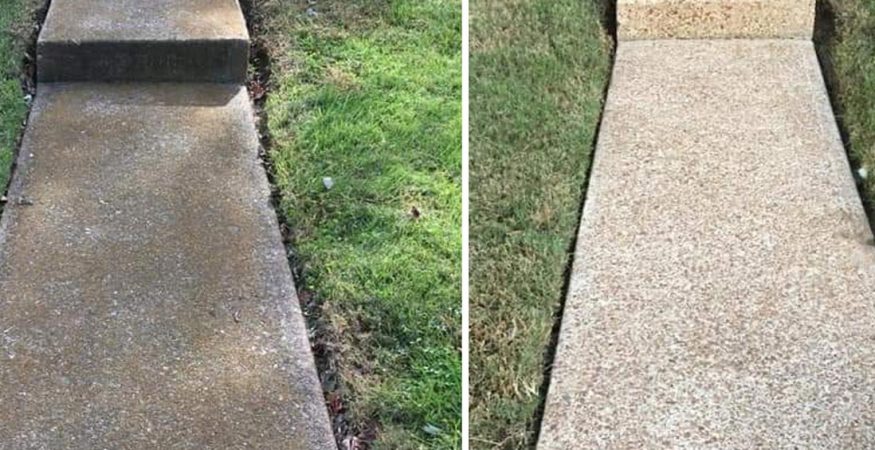 Concrete & Driveway Cleaning | WNC Wash Pro's