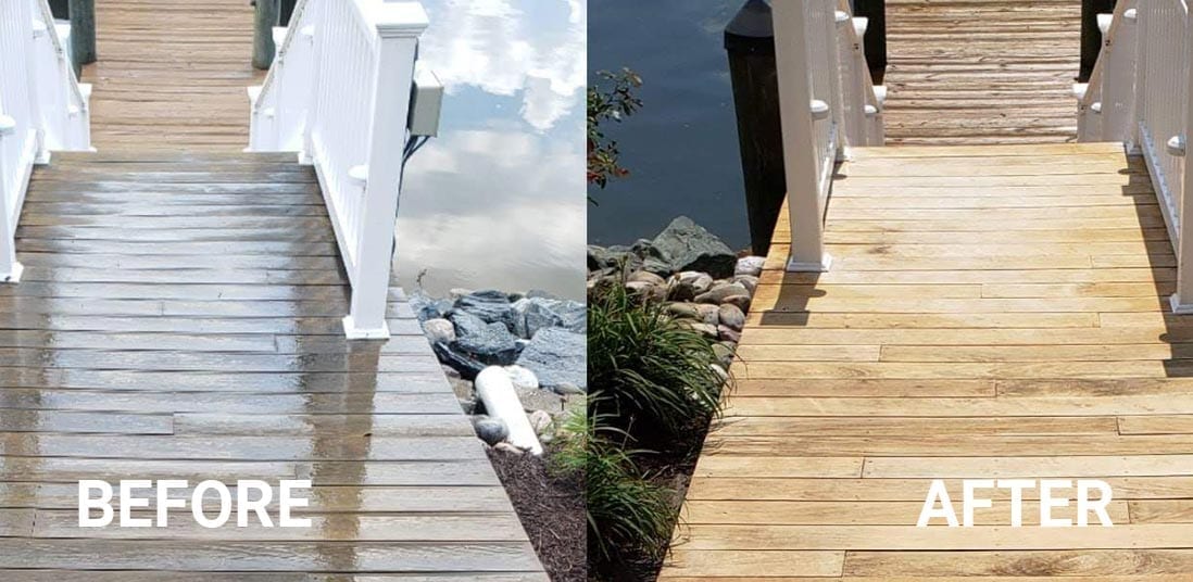 Dock Washing | WNC Wash Pros